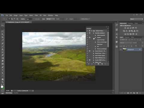 Master Actions in Photoshop CS6 - Part 1