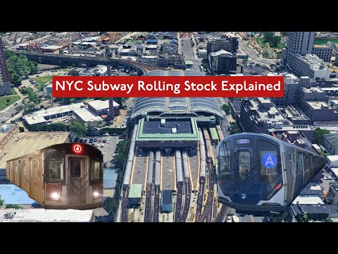 NYC Subway (and other NYC Rail Transit) Rolling Stock Explained