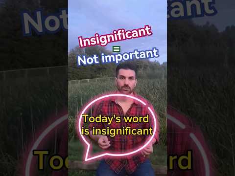 insignificant
