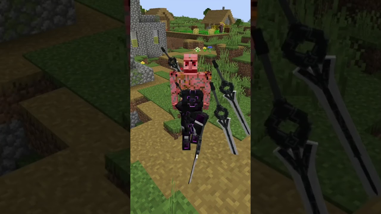 Minecraft Epic Fight - Sword Soaring Mod #minecraft #topaddons1 #gaming #mods #music #edit #funk