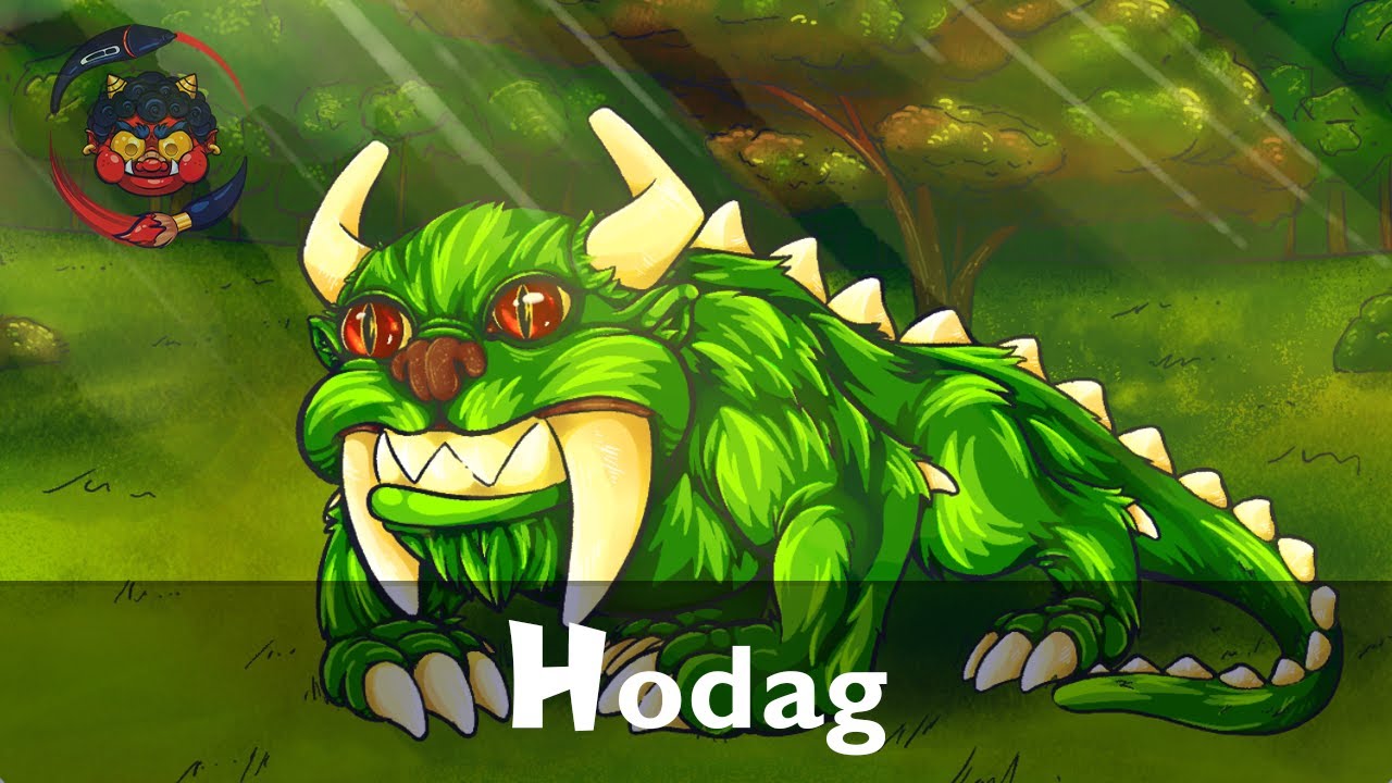 Speed Painting: The Hodag (Cryptid)