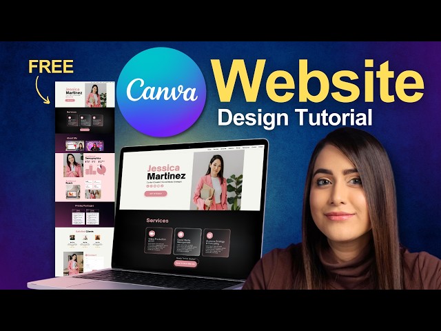 Creating a Stunning Website for Free Using Canva: A Step-by-Step Guide | Galaxy.ai