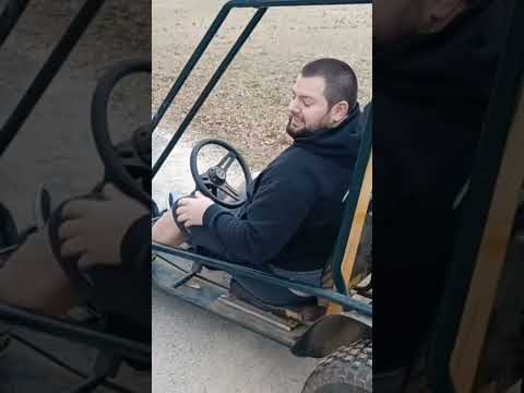 Predator 224cc engine on a 2000 Murray Explorer go kart with a 6', 285 lbs rider!!!!