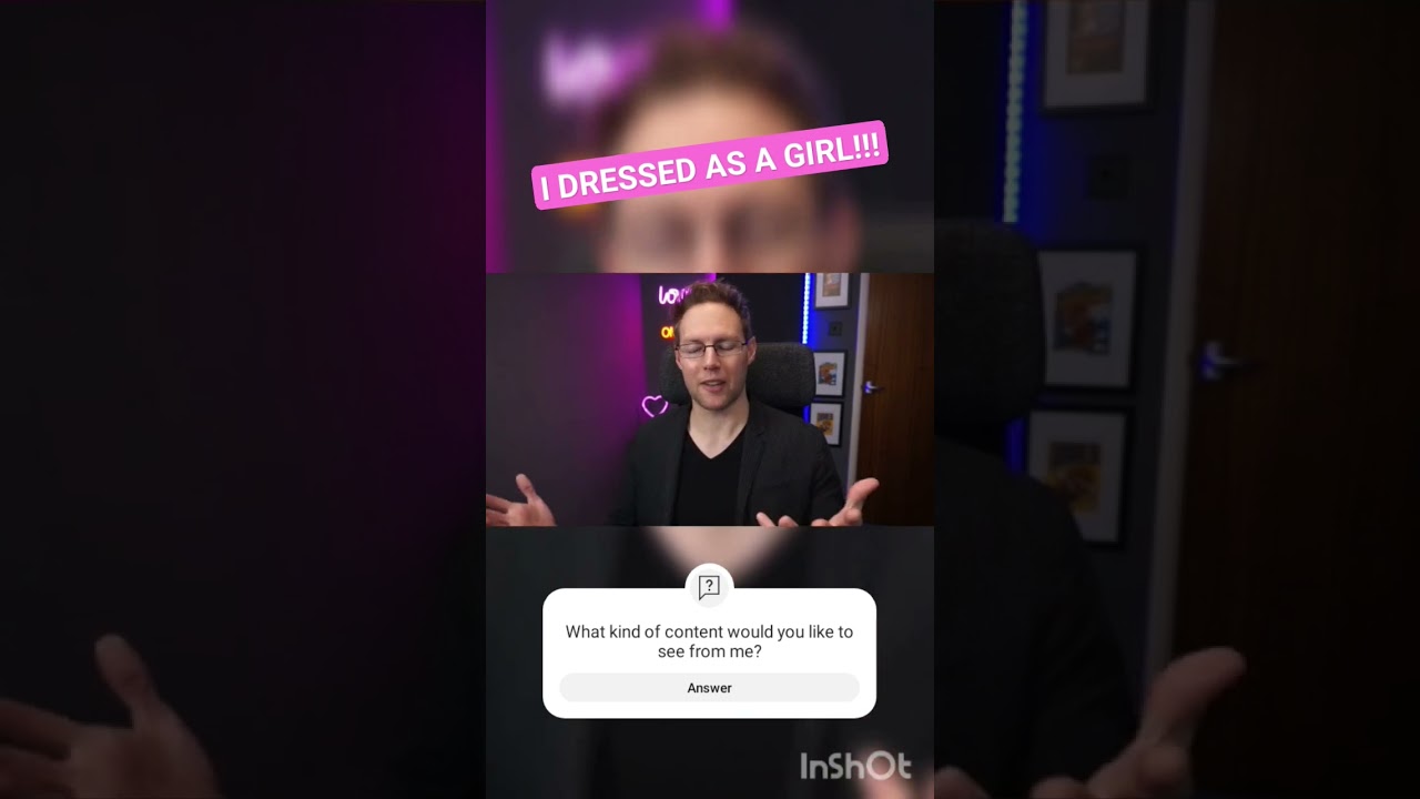 I DRESSED AS A GIRL!!! #egirl #crossdresser #crossdressing #femboy #Crossdress #cosplay #makeup