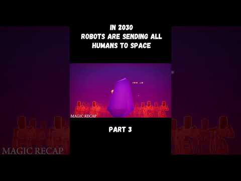 in 2030 Robots are sending all humans to space #moviereview #moviereviews #cartoonrecap #movie