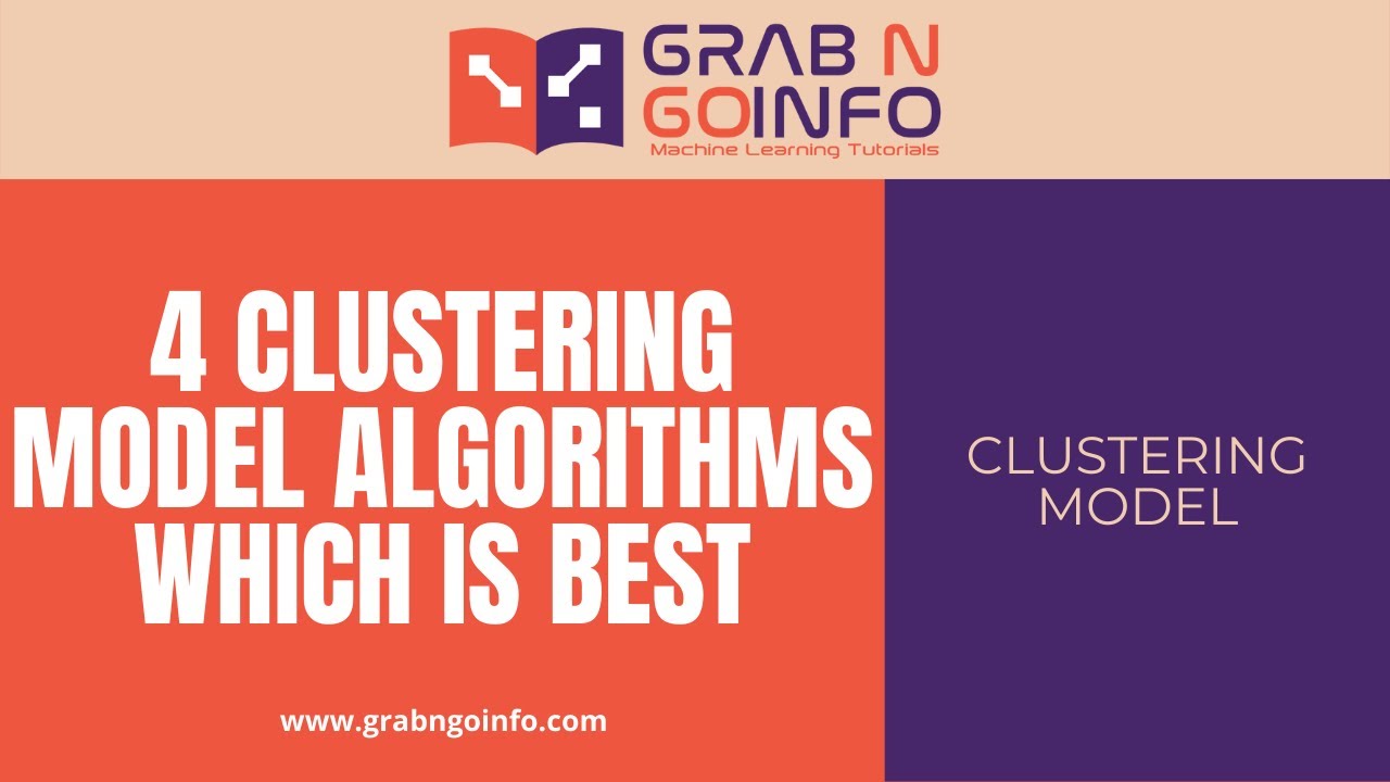4 Clustering Model Algorithms in Python and Which is the Best | Machine Learning