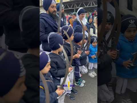 Akaal Sahai Gatka Akhara | Southall Vaisakhi Nagar Kirtan | 2024. #gatka #sikhi