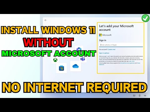 Install Windows 11 Offline without Microsoft account