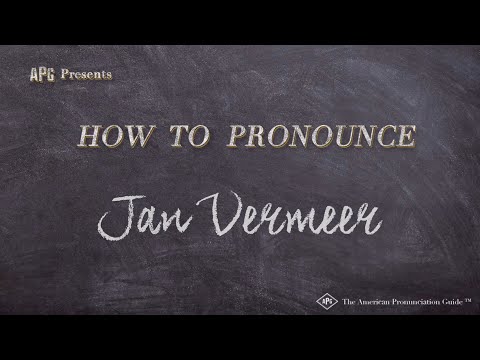 How to Pronounce Jan Vermeer (Real Life Examples!)