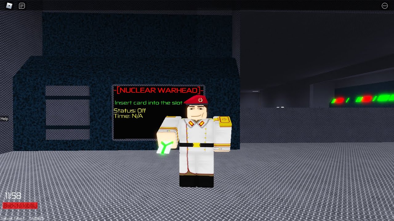Roblox Gun Test 2 Nuke Code (Old)