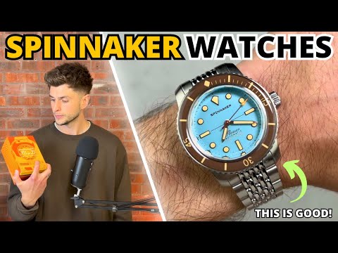 Are Spinnaker Watches Worth It? | New Fleuss 40 Automatic Review!