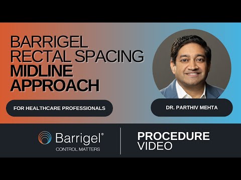Barrigel Rectal Spacer Procedure - Dr. Mehta (Radiation Oncologist) #prostatecancer