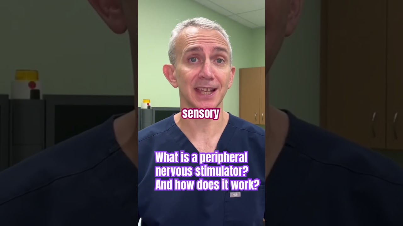 Peripheral Nerve Stimulator for Back Pain. #doctor #backpain #painrelief #spine #nervepain #pain