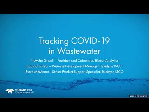 Tracking COVID-19 in Wastewater