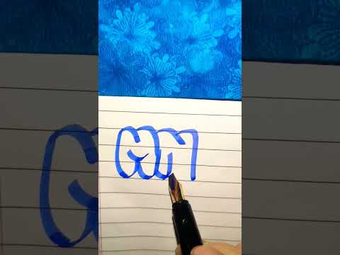 Alphabet writing ABC bubble letter #calligraphy #alphabets #a