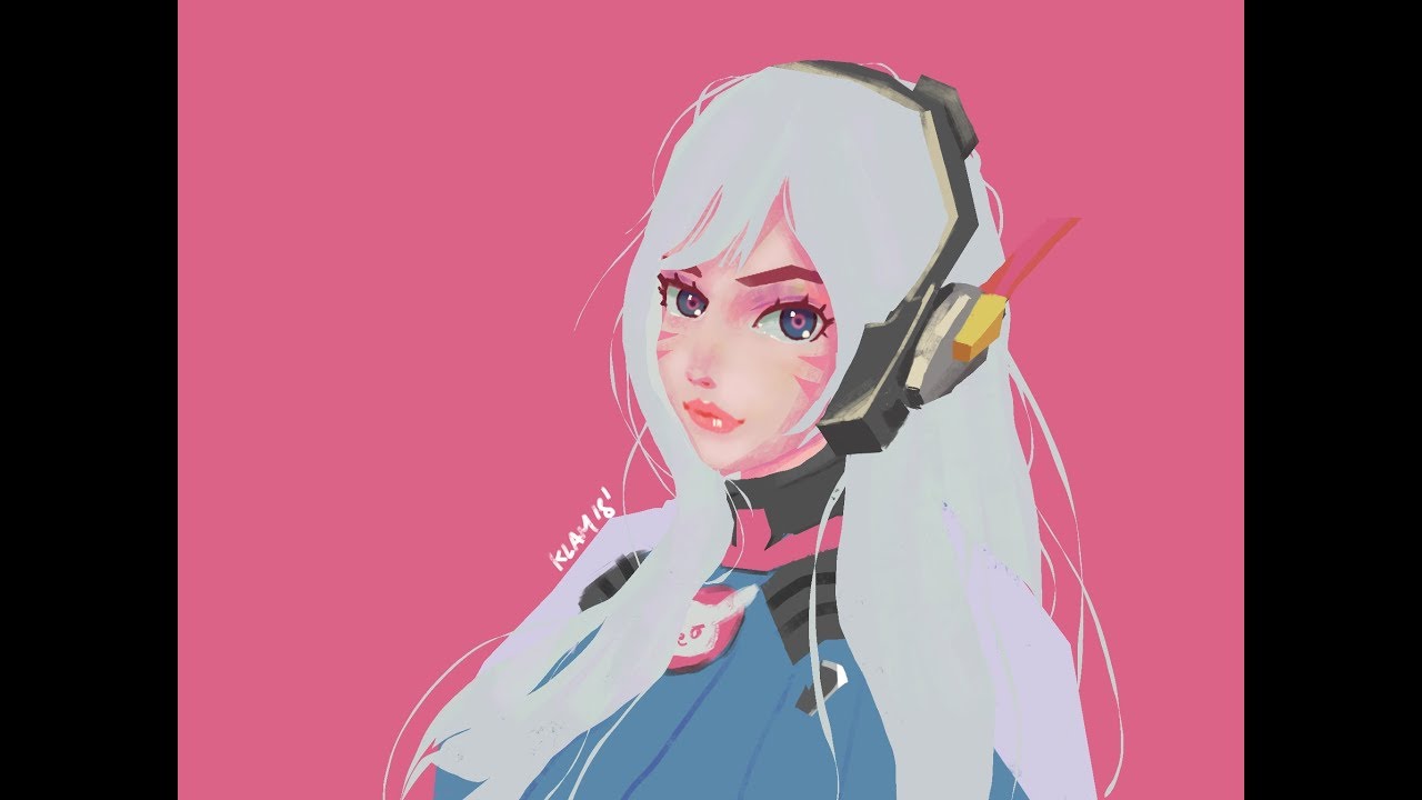 How to paint D.Va overwatch