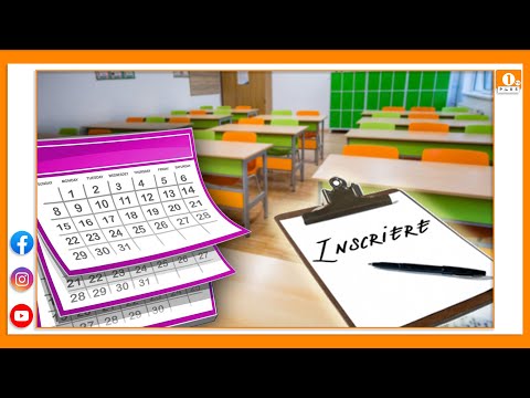 🟠 Când încep înscrierile la clasa pregătitoare?