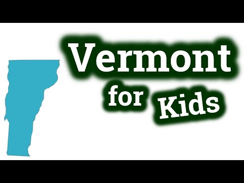Vermont for Kids | US States Learning Video