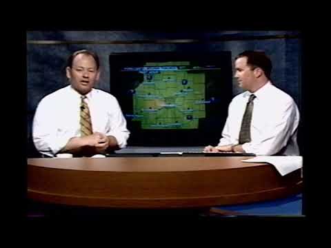 WISH-TV Local Weather Station Severe Storm Coverage (2004 or 2005)
