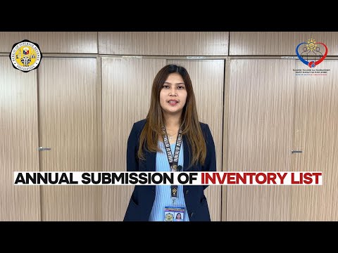 Submission of Inventory List and Other Reporting Requirements