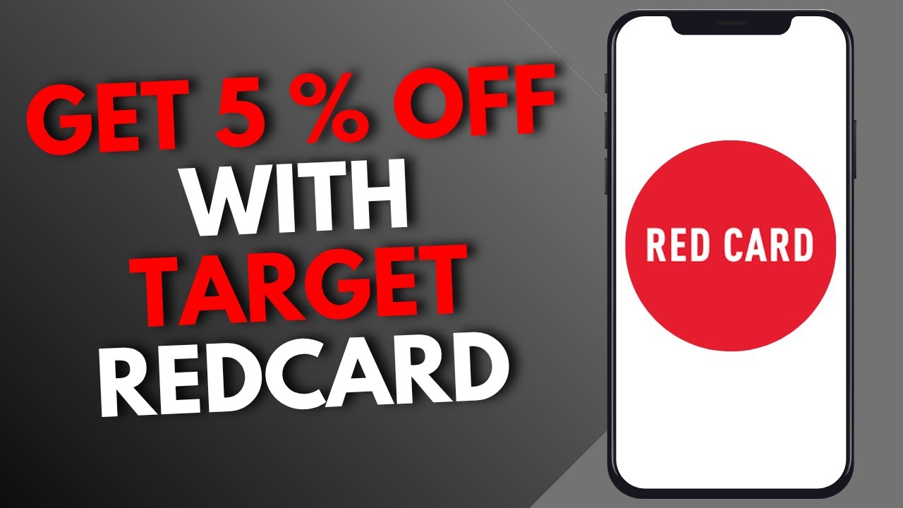 How to Get 5 % Off With Target REDcard