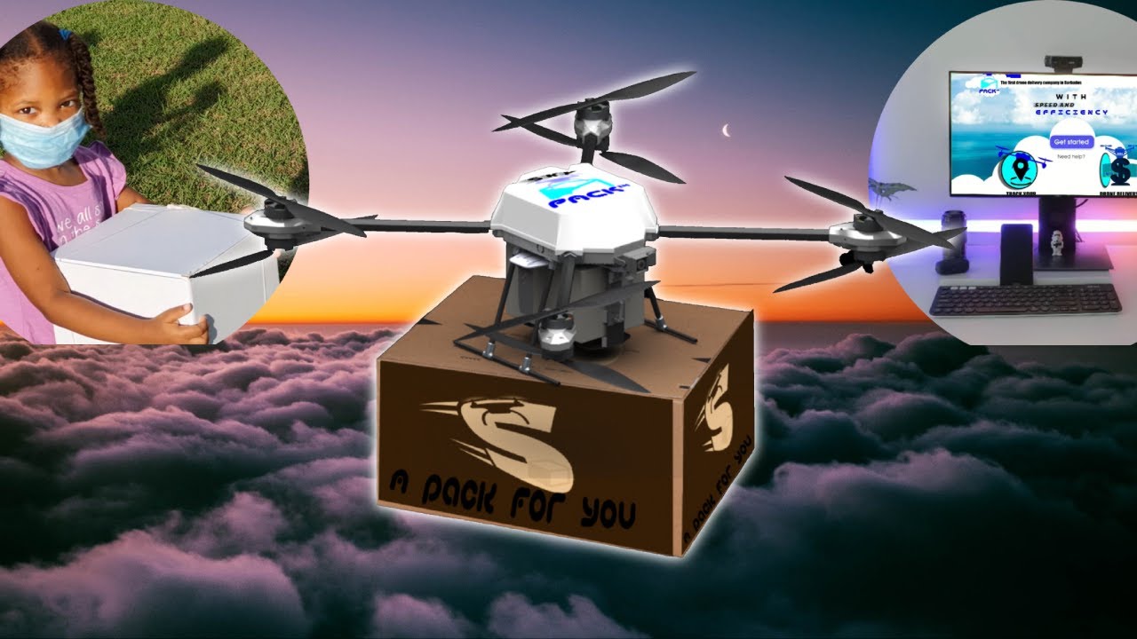 SkyPack Drone Delivery Service Promo