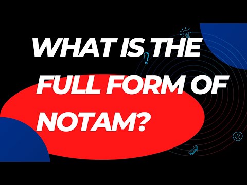 NOTAM FULL FORM PART (699)