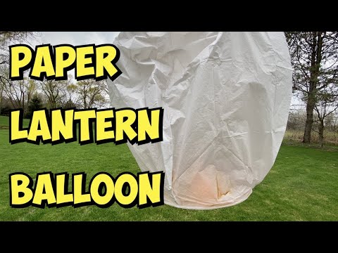 Flying Paper Sky Lanterns Review