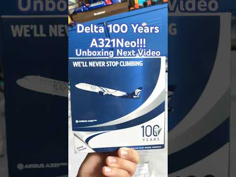 New Gemini Jets Model!!! #aviation #modelairport #modelairplane #geminijets #delta #deltaairlines