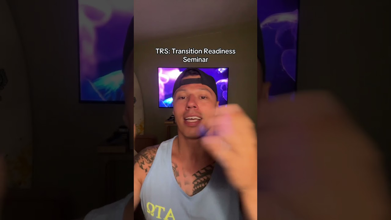 Transition Readiness Seminar #fypシ゚viral #usmilitary #motivation #usmc #marinescorps #trs #learning