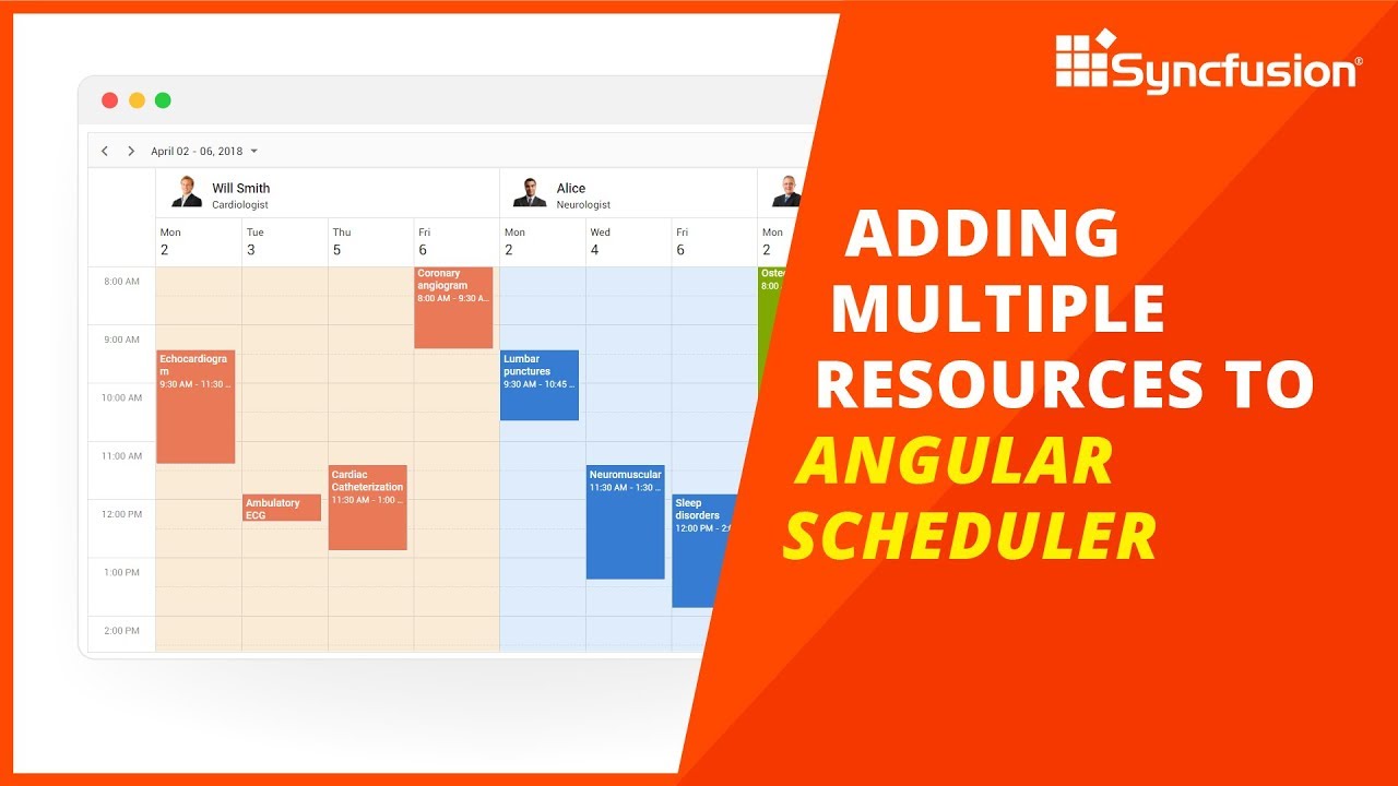 Adding Multiple Resources to Angular Scheduler