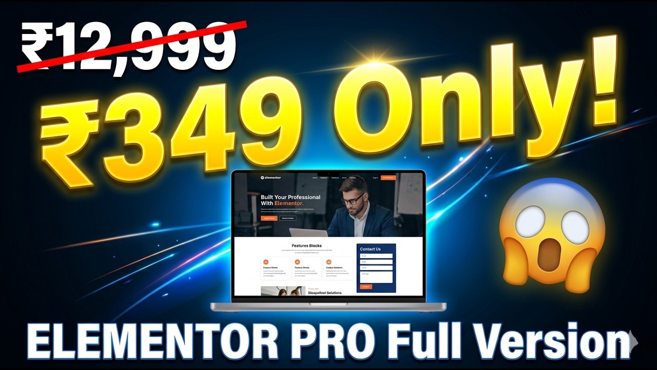 Elementor Pro Plugin best deal | Netplaza