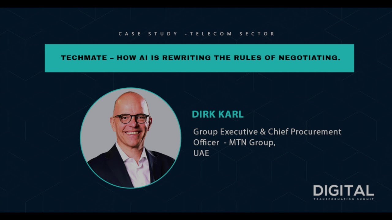 Telecom Sector Case Study on “ Techmate – How AI is rewriting the rules of negotiating ”