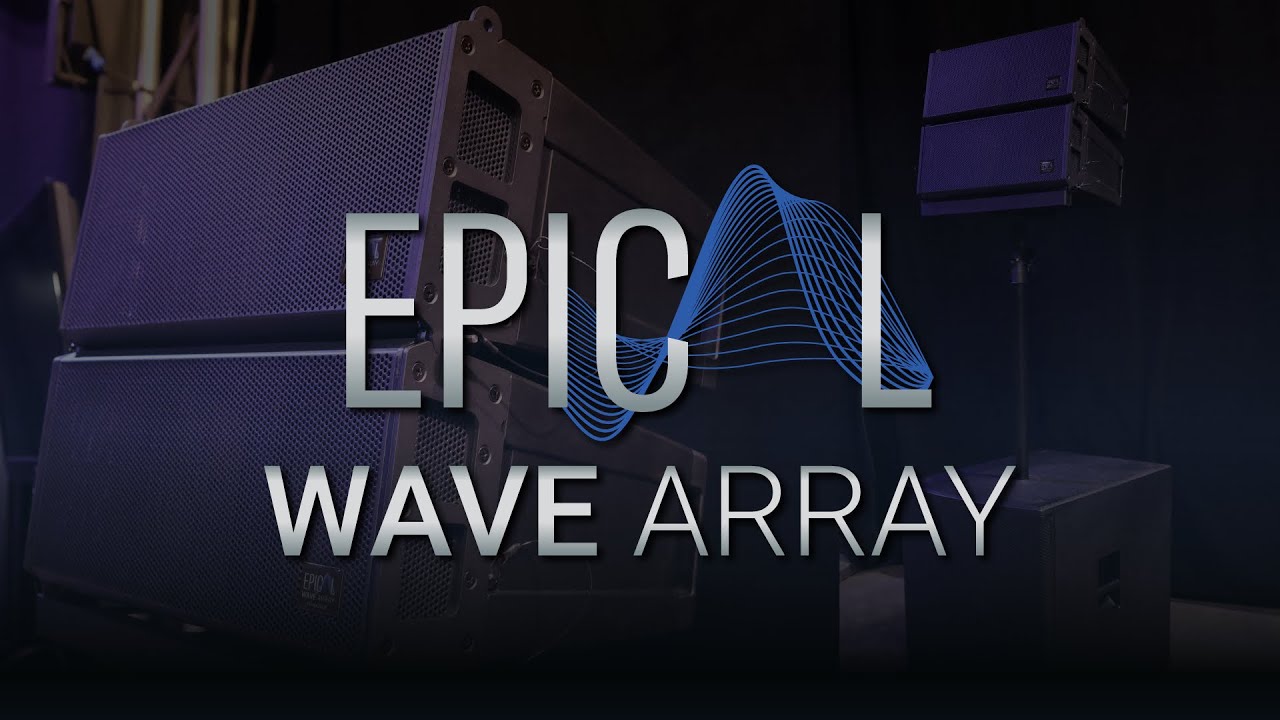 Wave Array Epical | Line Array Modular 2x6.5” + Subwoofer | Showco