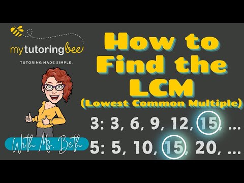How to find the LCM or Lowest Common Multiple