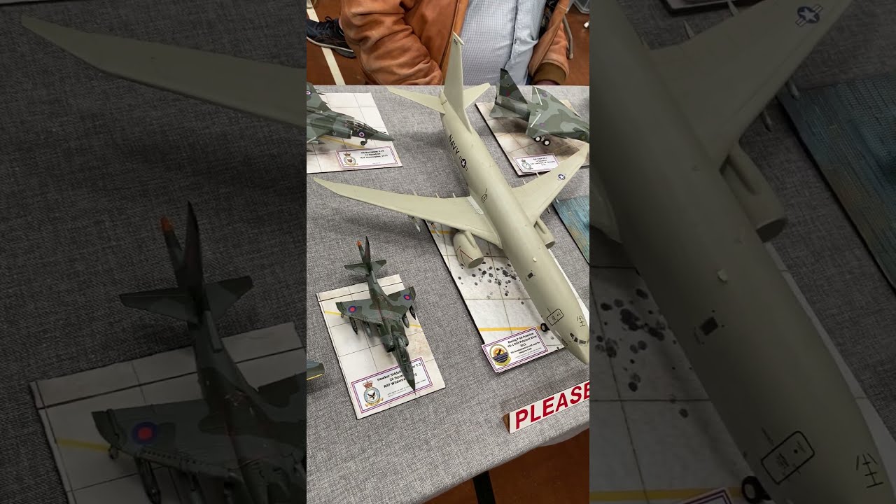 Great!  Tomcats, TSR2, Poseidon and other model Aircraft, IPMS Salisbury Show, 01.06.24, 1/72 scale.