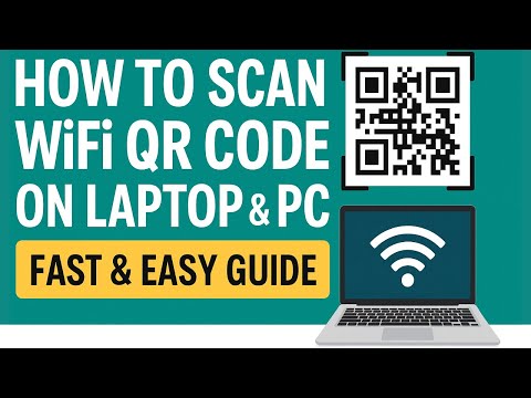 📶 How To Scan WiFi QR Code on Laptop & PC | Fast & Easy Guide!