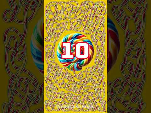 10 Second Countdown Timer | Lollipop Timer Bomb 🍭💣