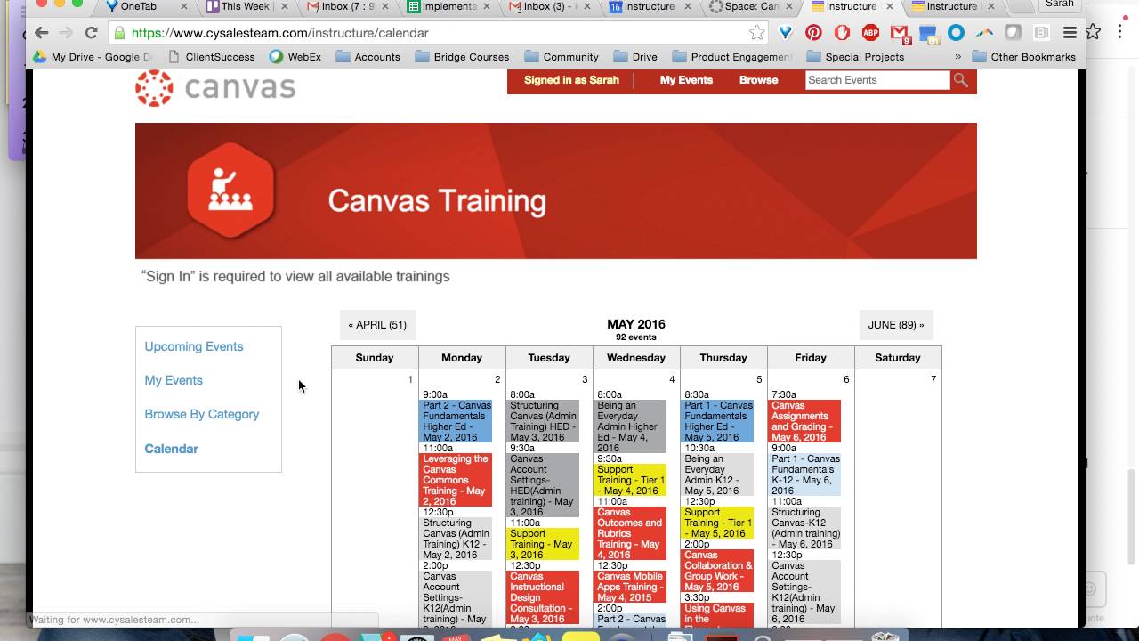 Canvas Training Portal How To