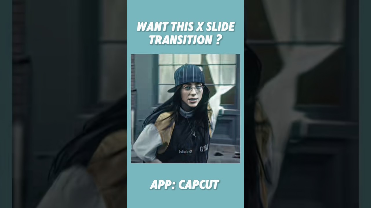 CAPCUT X SLIDE TRANSITION TUTORIAL TRENDING ON REELS #capcut #edit #tutorial