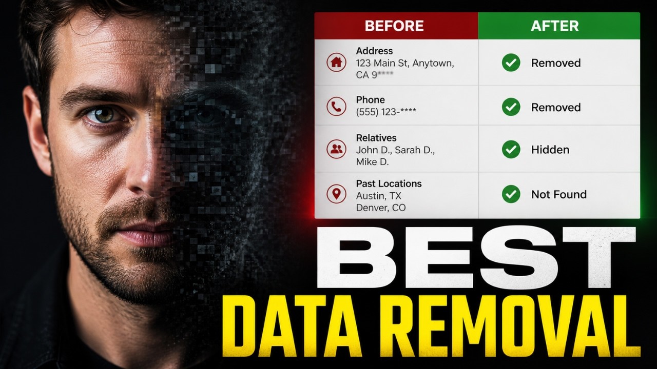 Best Service to REMOVE Personal Information from Internet (Before It Spreads)