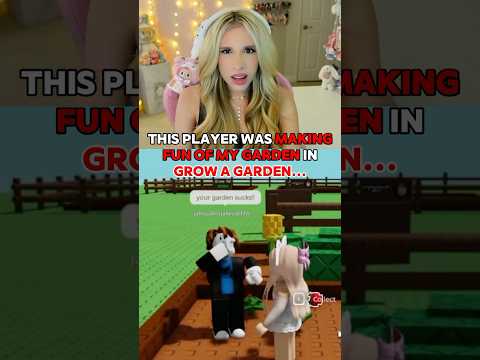 When They Make Fun of Your “GARDEN” in GROW A GARDEN on ROBLOX! 👩🌾