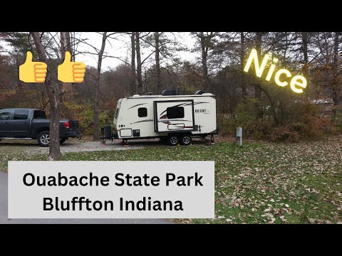 Ouabache State Park, Bluffton IN. I'll be honest. Rather boring, its a review of this campground.