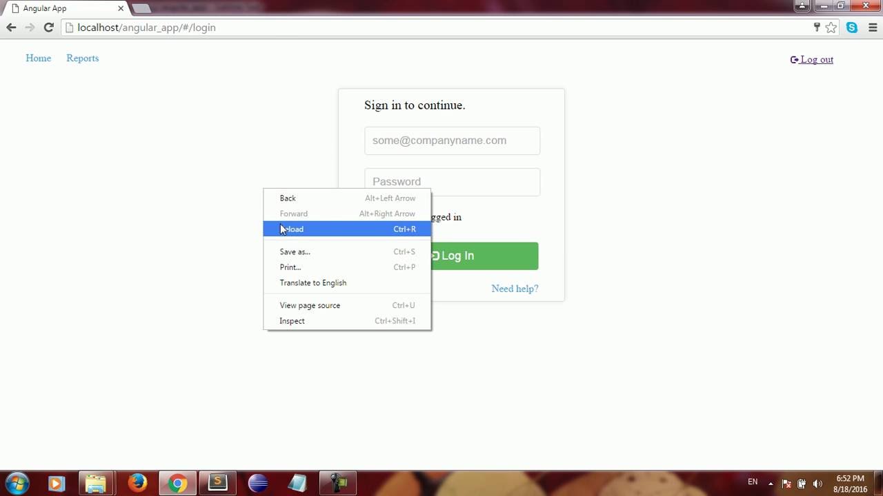 4  AngularJS : build angularjs  from scratch with php --routing