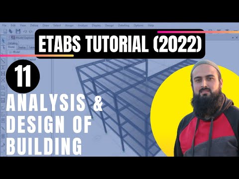 How to Perform Analysis & Design of Building in Etabs | Etabs Tutorial for Building Design (2022)