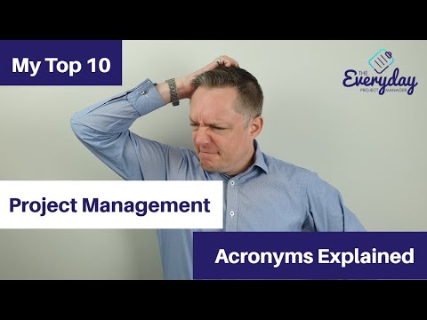 Project Management Acronyms Explained