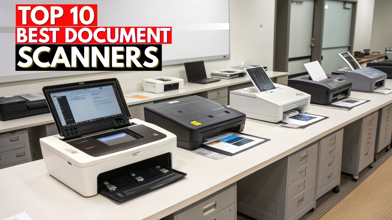 Best Document Scanners You Can Buy in 2026 | Top 10 Picks Scan Smarter & Save Time!