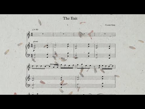 Conan Gray - The Exit (Official Lyric Video)