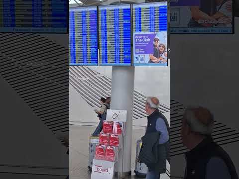 Entrance and check in area at Athens International Airport. Greece