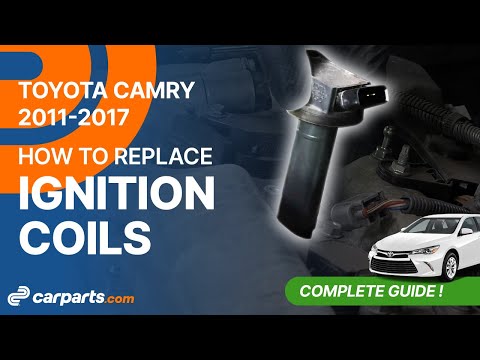 How to replace the Ignition Coils 2011-2017 Toyota Camry ⚡